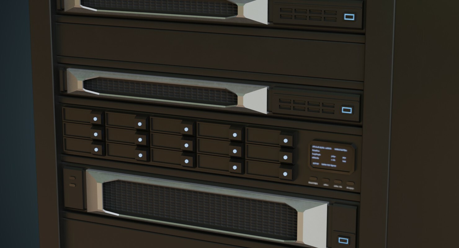 ArtStation - Server 2A | Game Assets