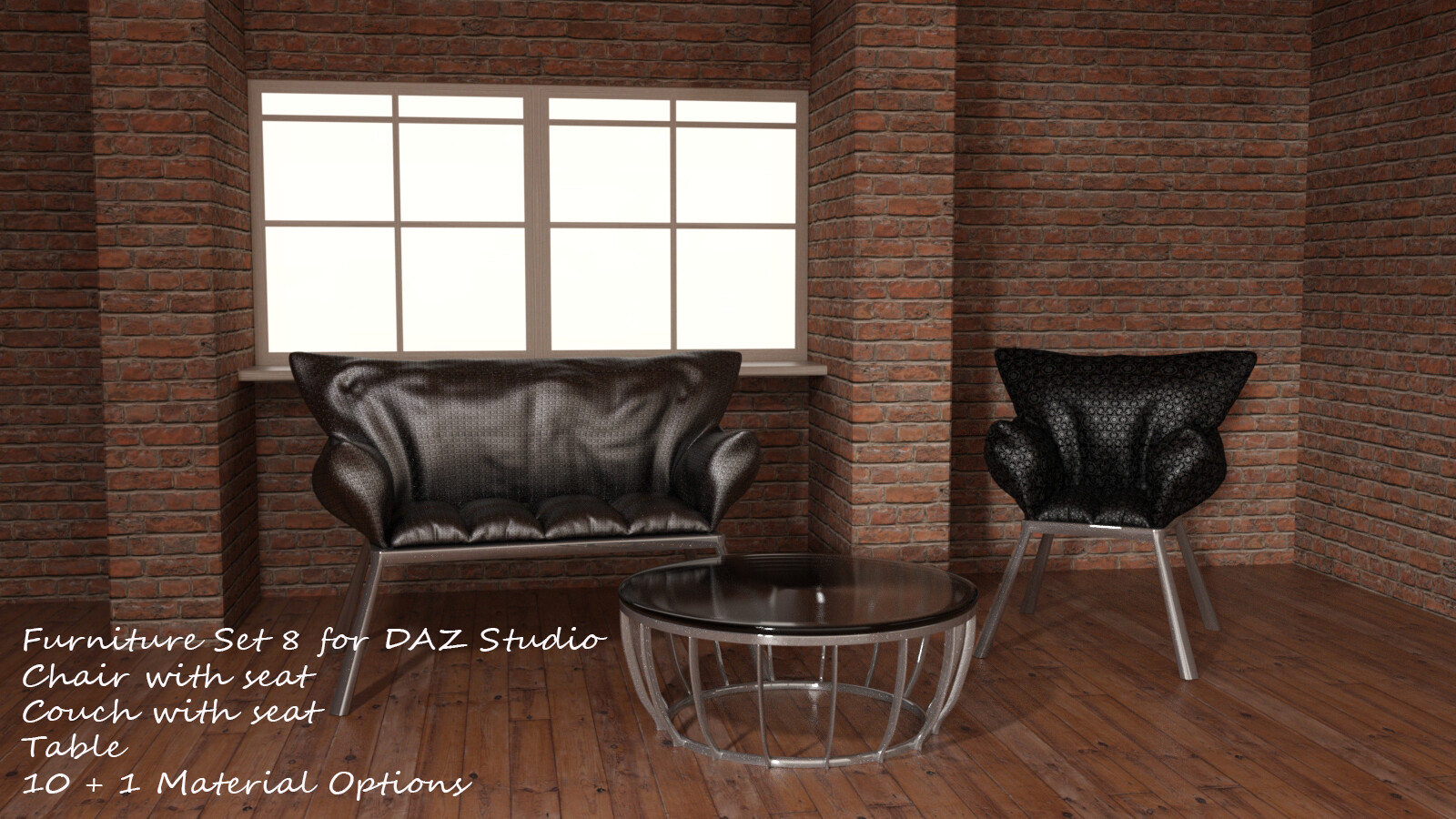 ArtStation - Furniture Set 8 for DAZ Studio | Resources