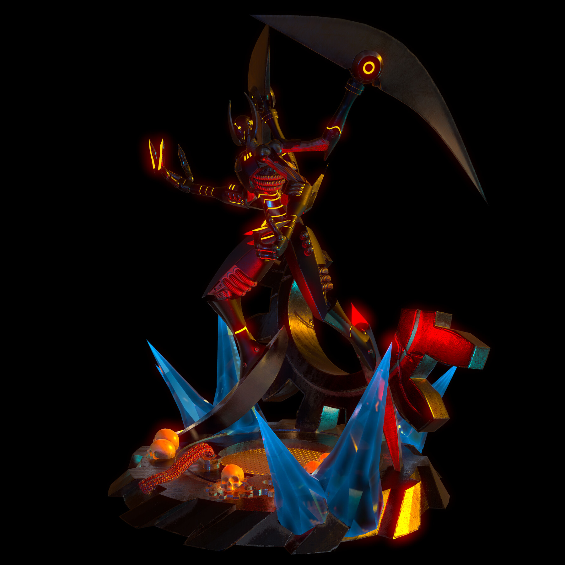 ArtStation - Term 13 - Dark Machine Vinleng | Resources