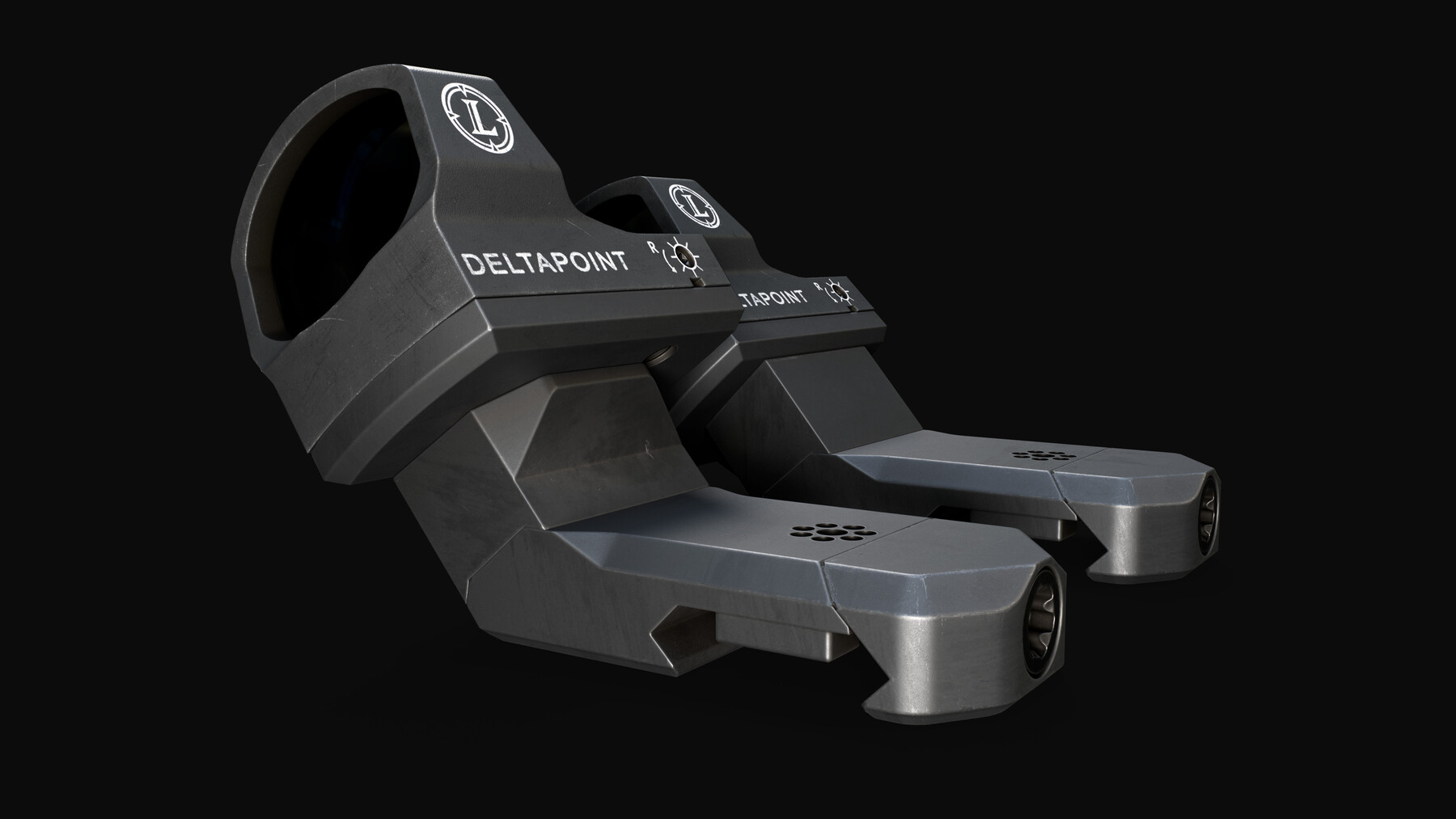 ArtStation - Arisaka Offset Optic Mount | Game Assets