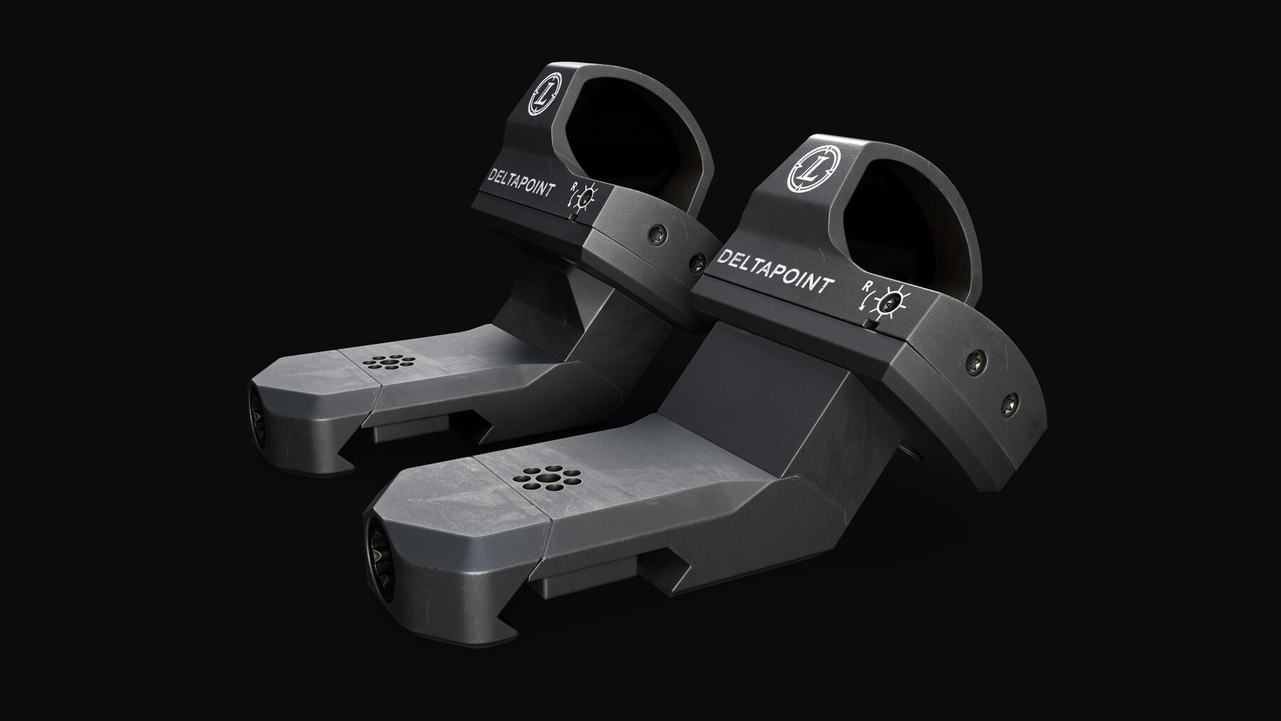 ArtStation - Arisaka Offset Optic Mount | Game Assets