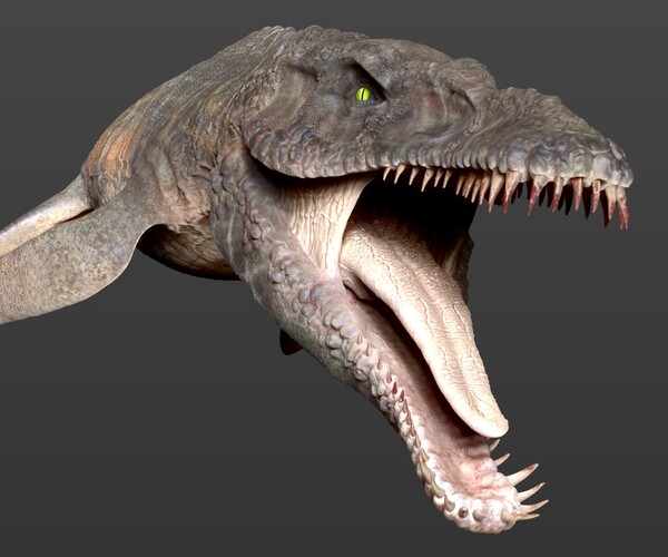 ArtStation - Predator X - Pliosaurus Funkei Sea Monster Series 2 Sculpt ...