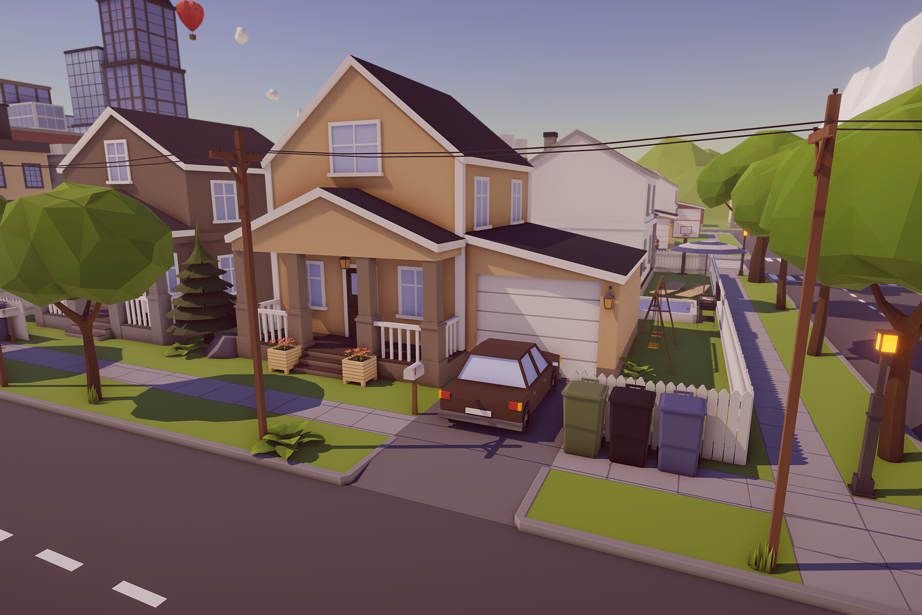 Artstation Low Poly Asset Bundle 3d Pack For Unity And Unreal