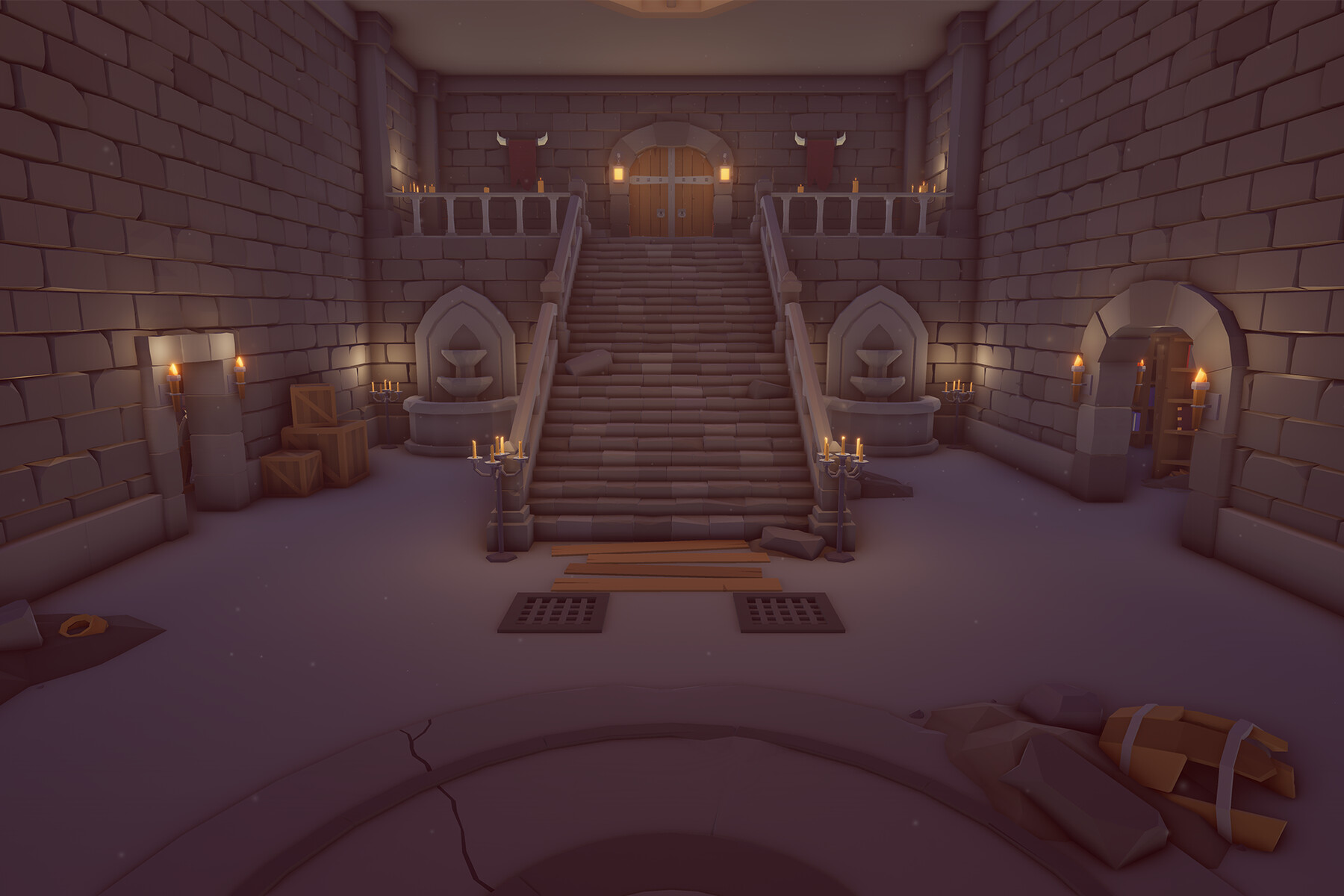 Artstation Low Poly Asset Bundle 3d Pack For Unity And Unreal