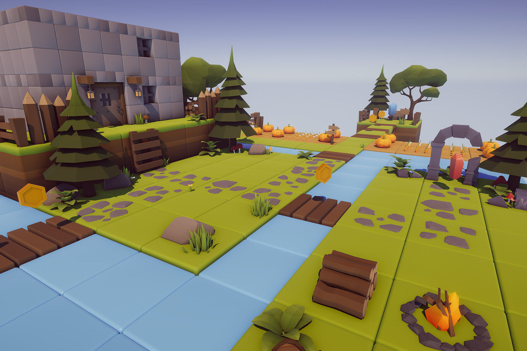 ArtStation - Low Poly Asset Bundle - 3D Pack for Unity and Unreal ...