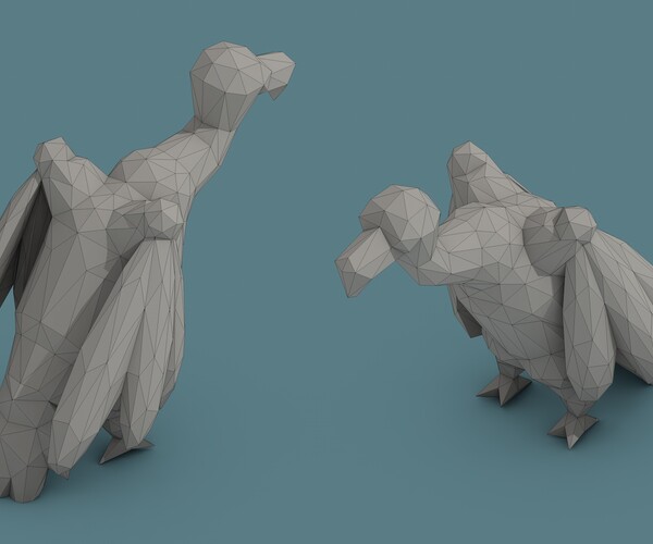 ArtStation - Low Poly Animal Isometric Icon Pack 01 | Game Assets