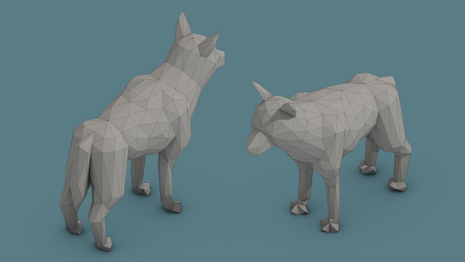 ArtStation - Low Poly Animal Isometric Icon Pack 01 | Game Assets