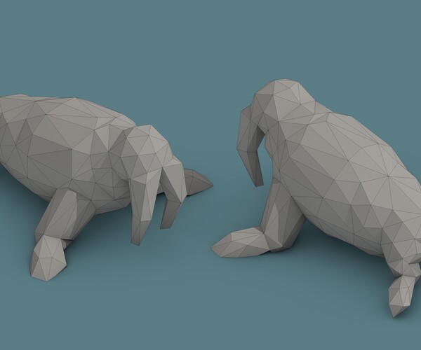 ArtStation - Low Poly Animal Isometric Icon Pack 01 | Game Assets