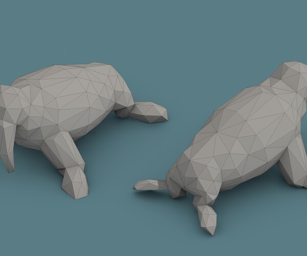 ArtStation - Low Poly Animal Isometric Icon Pack 01 | Game Assets