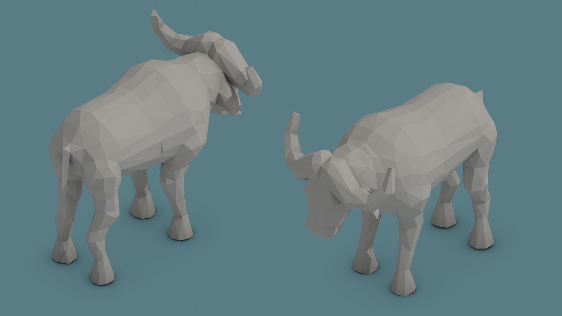 ArtStation - Low Poly Animal Isometric Icon Pack 01 | Game Assets