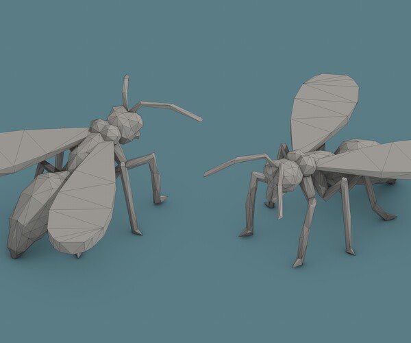 ArtStation - Low Poly Animal Isometric Icon Pack 01 | Game Assets