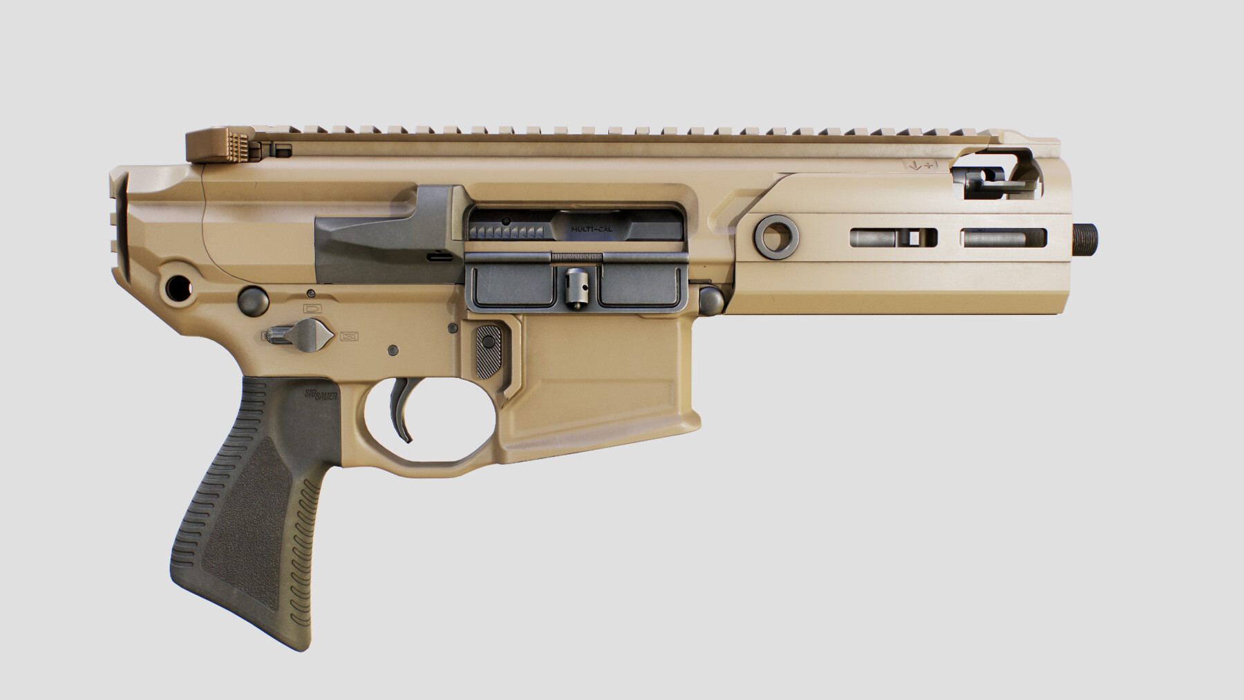 ArtStation - Sig Sauer MCX Rattler PDW Rifle | Game Assets