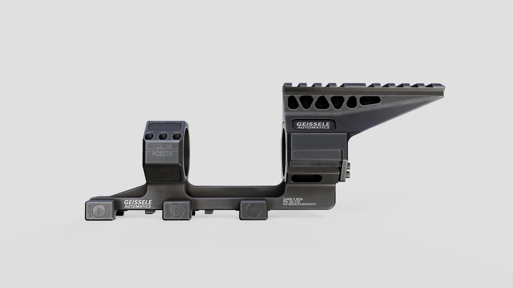 ArtStation - Geissele Super Precision 34mm Vanguard Scope Mount | Game Assets