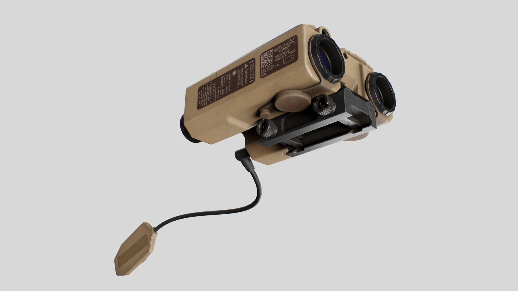 ArtStation - Wilcox Raptar-S Laser Range Finder | Game Assets