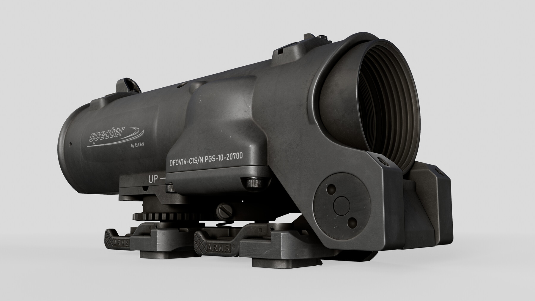 ArtStation - Elcan SpecterDR Combat Sight | Game Assets