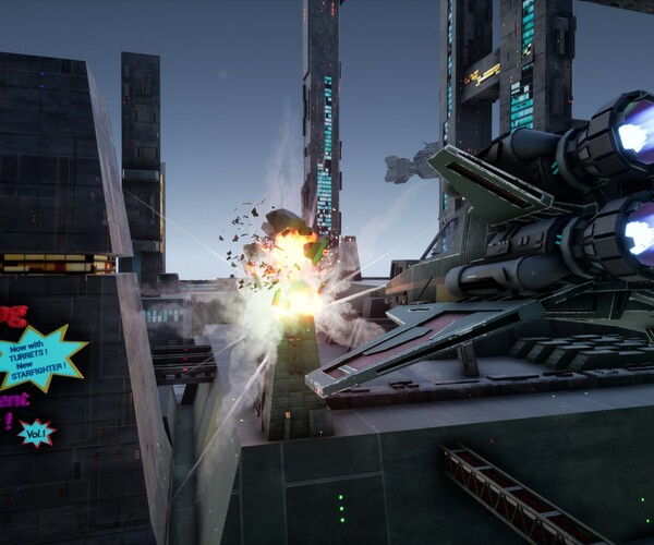 ArtStation - Amazing Sci-Fi Environment and Flying UE4 | Resources