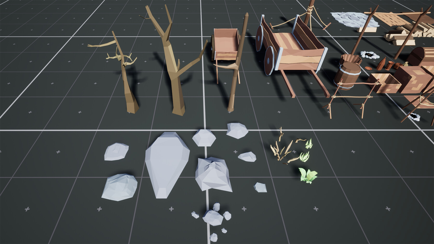 ArtStation - Polygon - Medieval Camp (Unity, UE4) | Game Assets