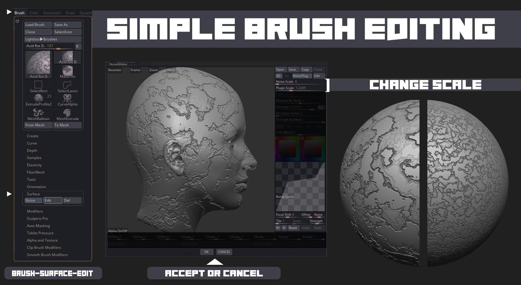 ArtStation - Surface Textures Infinite : ZBrush Texture Brushes | Brushes