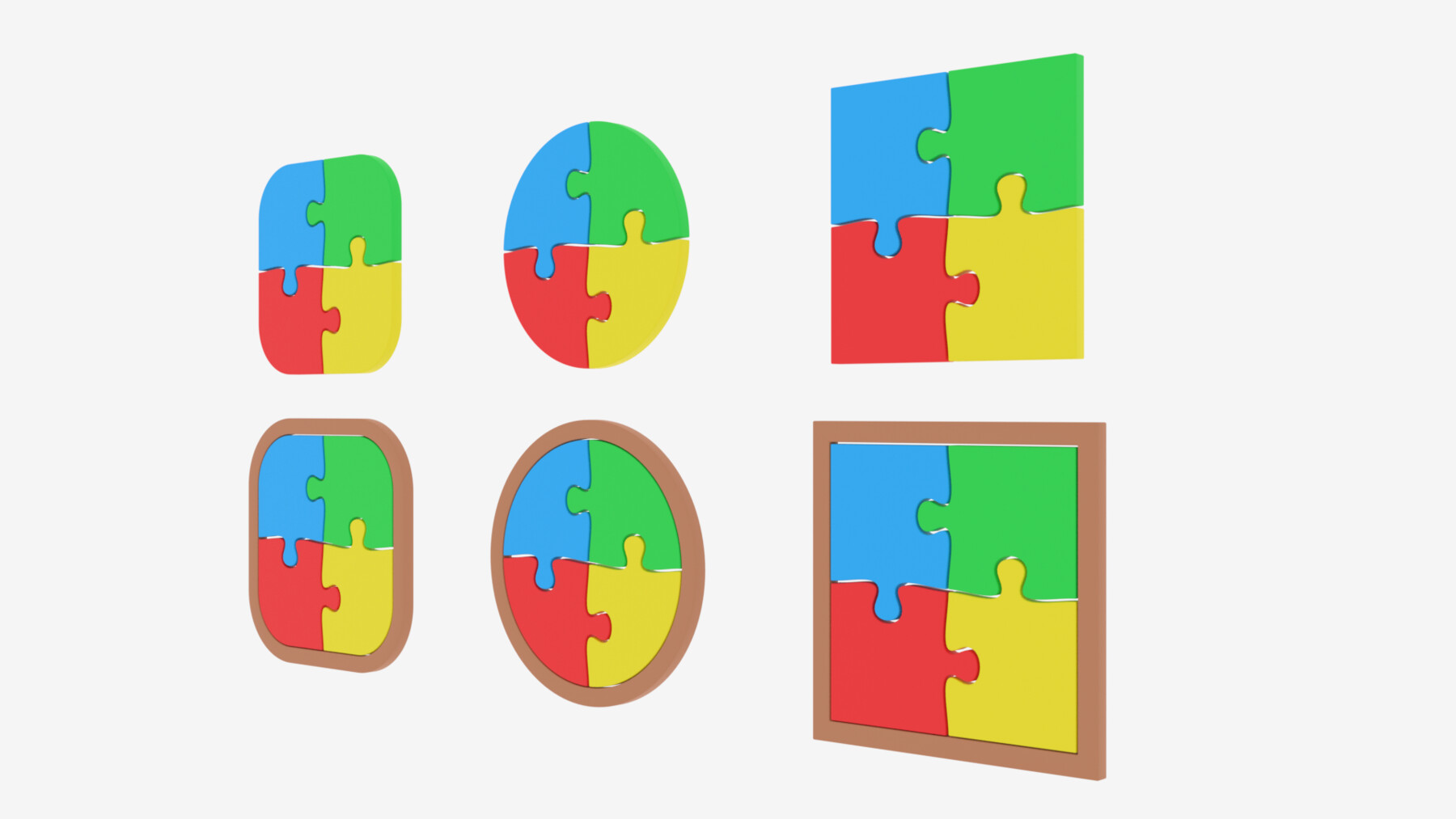 ArtStation - Jigsaw Puzzle Collection | Resources