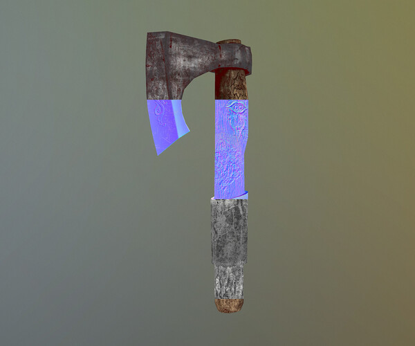 ArtStation - Axe Low Poly Game Ready | Game Assets