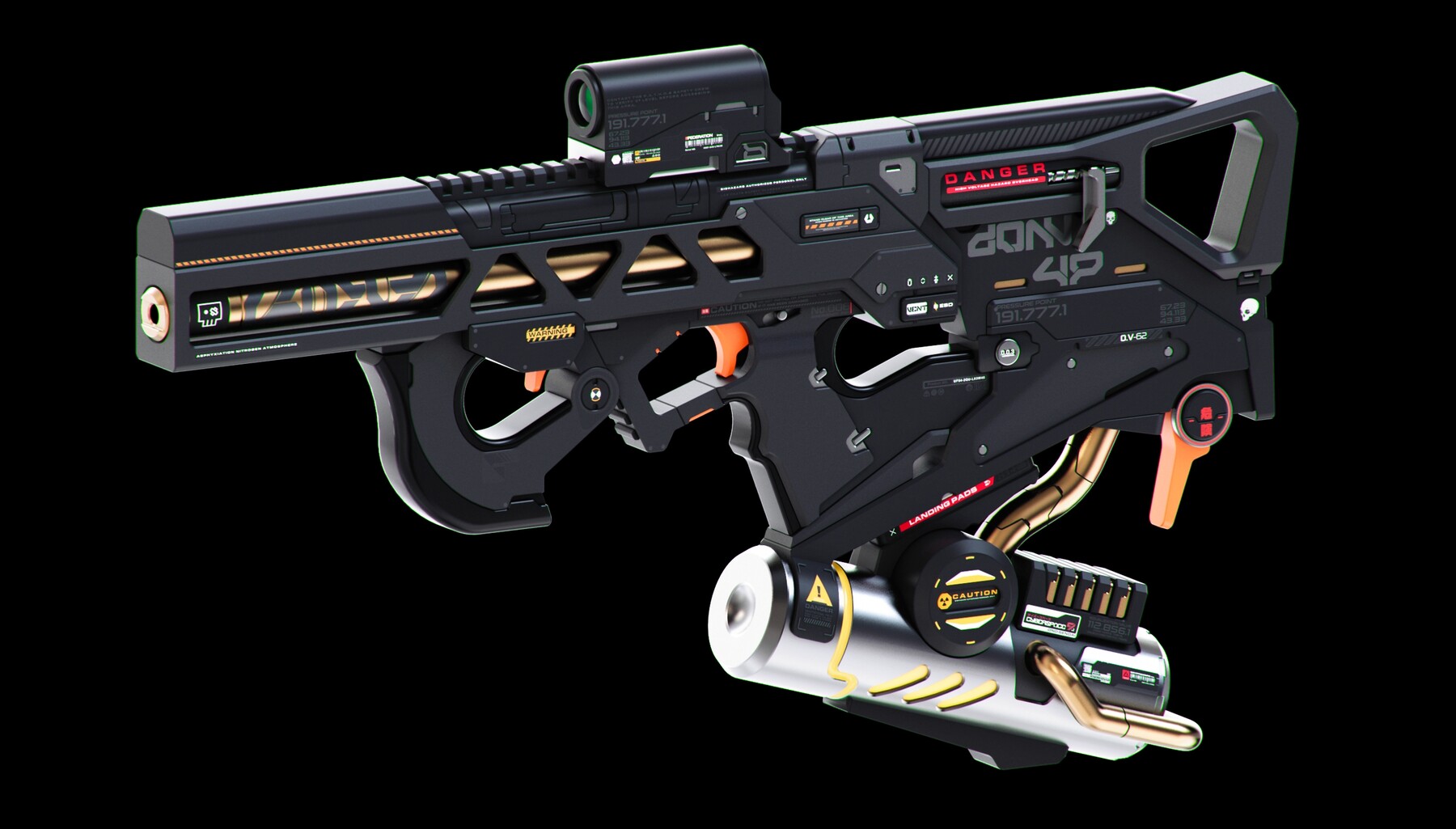 ArtStation - Sci-Fi Rifles Set / Kitbash | Resources