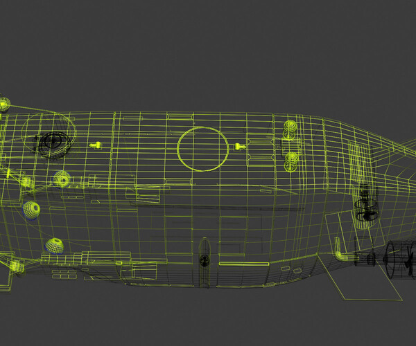 ArtStation - Shinkai sub 3d model | Resources