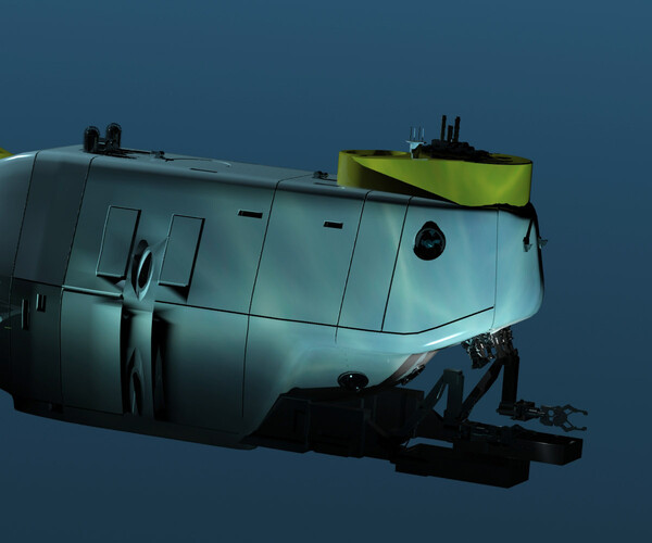 ArtStation - Shinkai sub 3d model | Resources