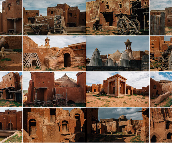 ArtStation - 230+ Ancient Eastern City Reference Pictures | Resources