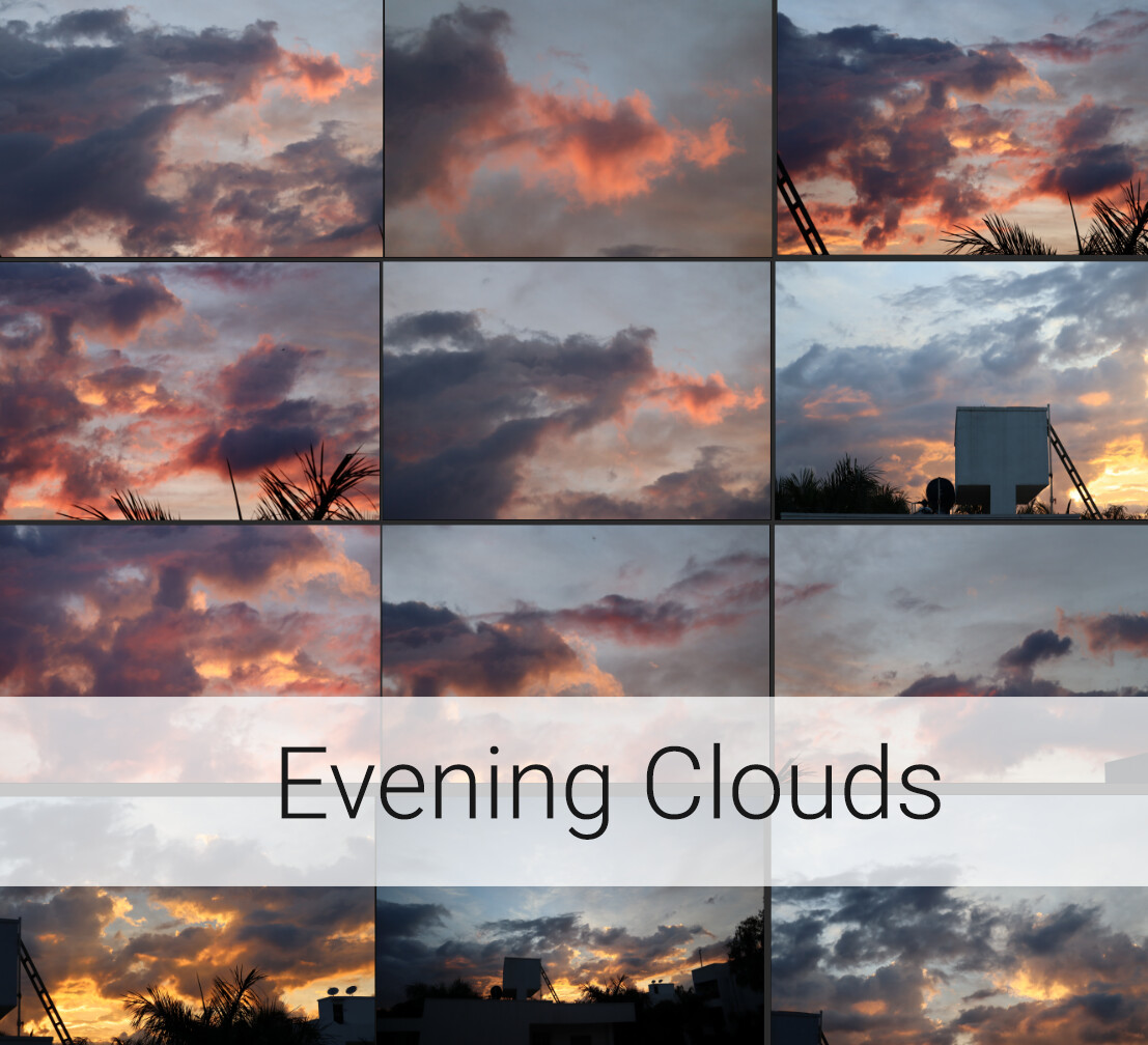 ArtStation - Clouds References pack 01 | Resources