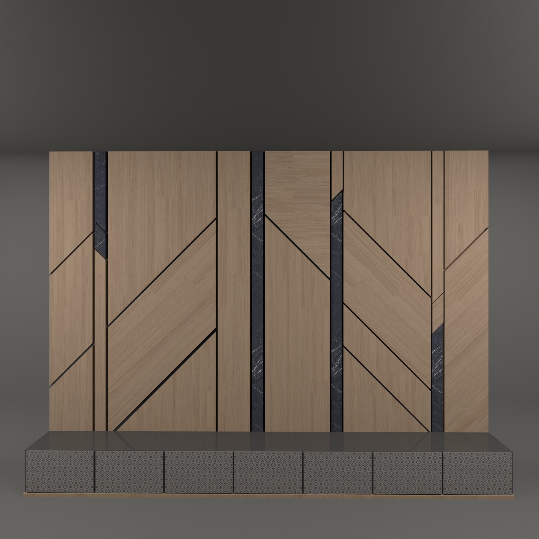 ArtStation - tv wall | Resources