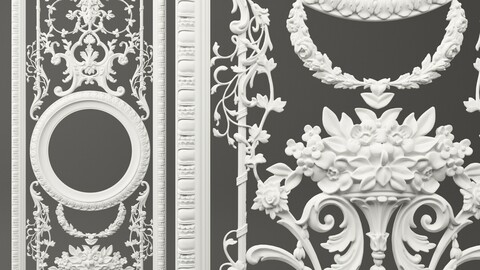 ArtStation - classic plaster | Resources