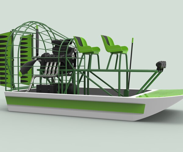 ArtStation - Airboat | Resources
