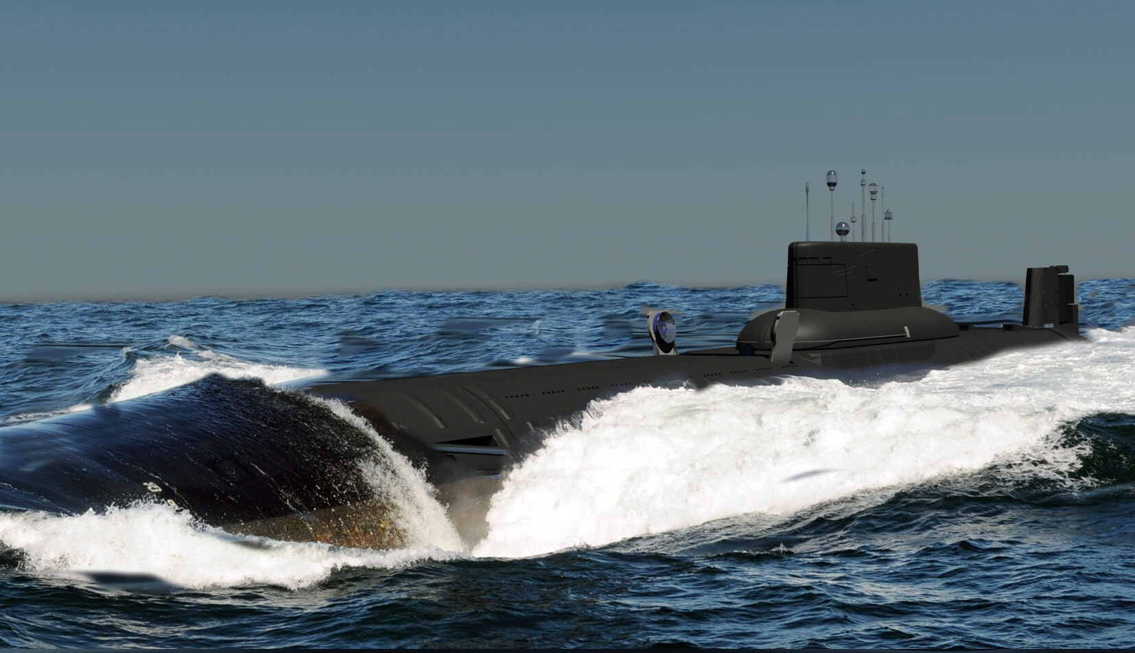 ArtStation - 3D model of the Akula Typhoon sub | Resources