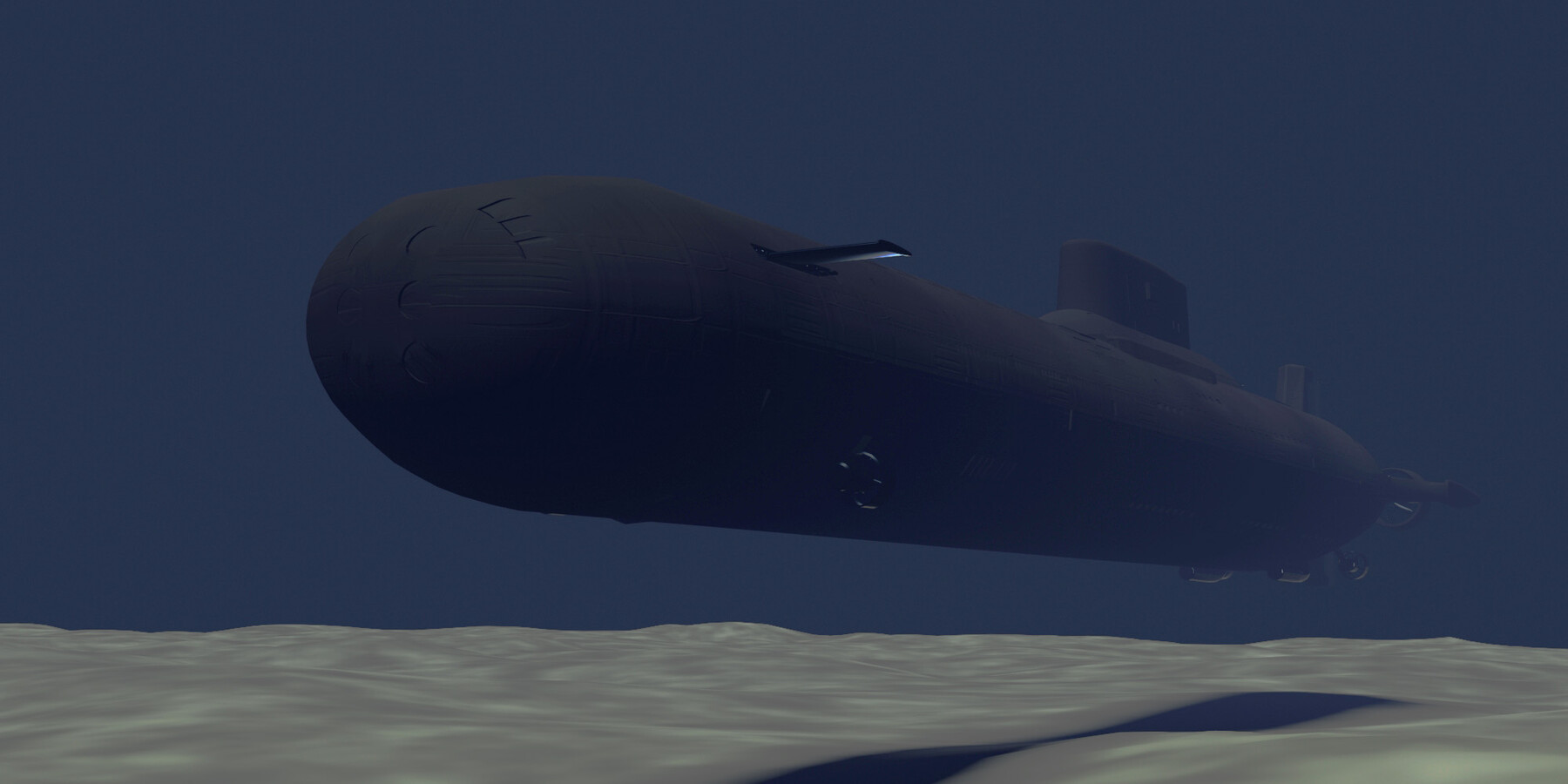 ArtStation - 3D model of the Akula Typhoon sub | Resources
