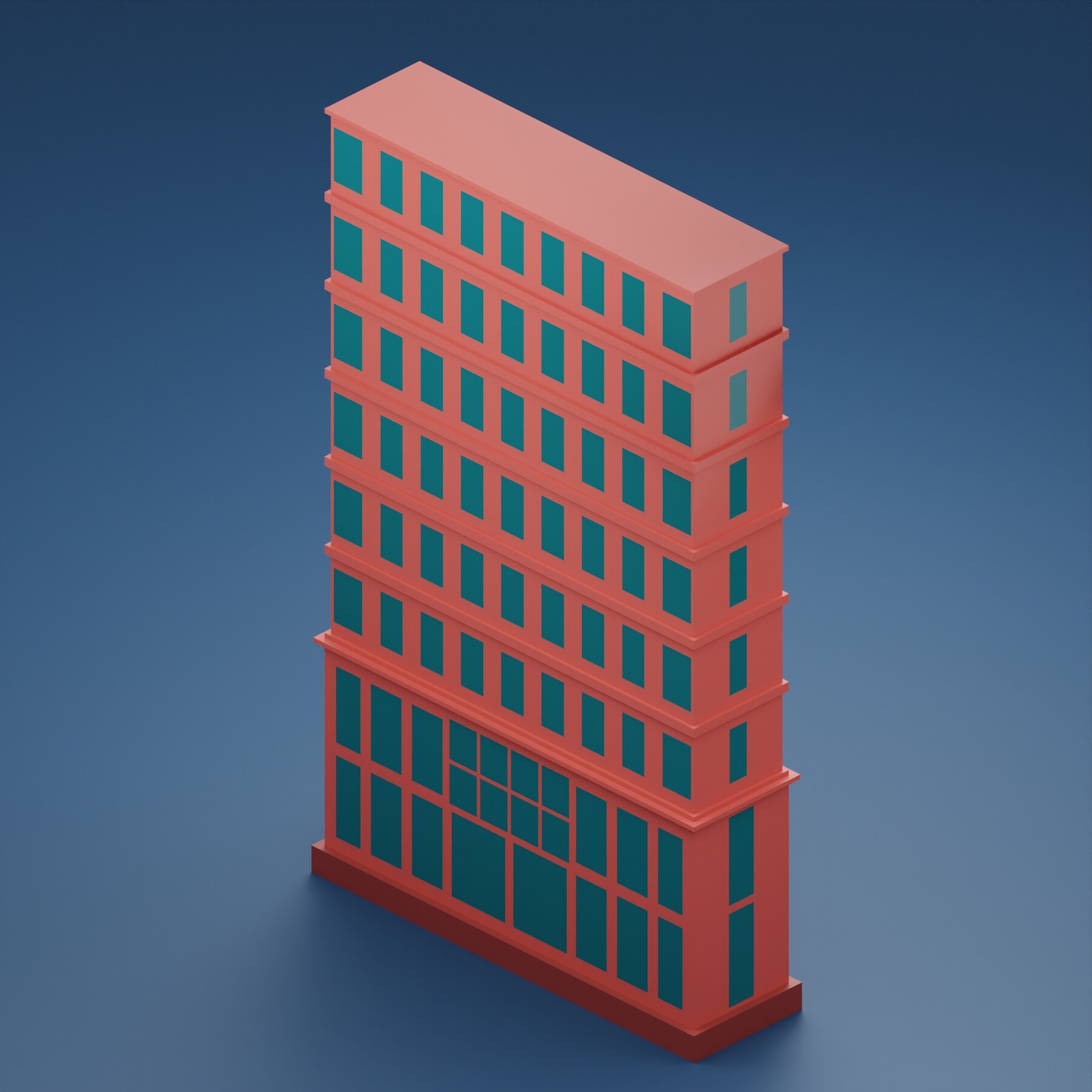 ArtStation - 24 low-poly buildings | Game Assets