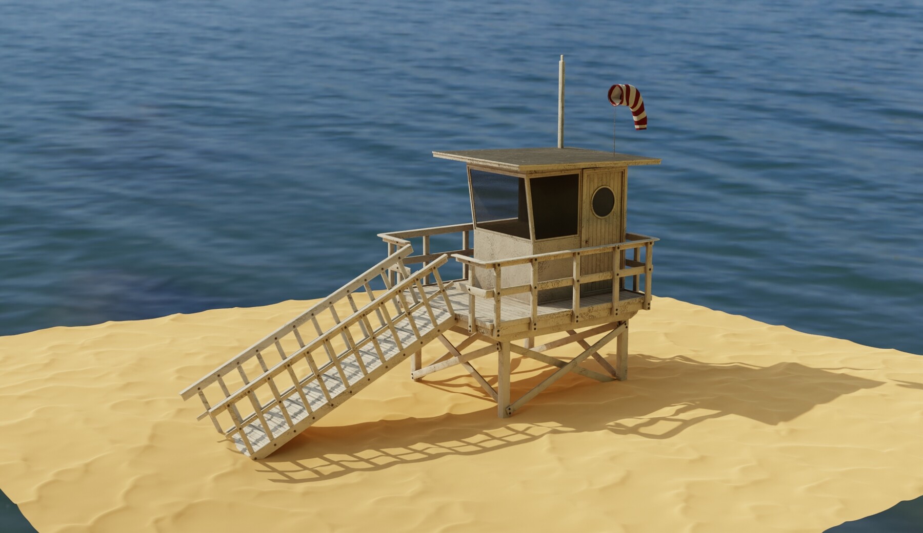ArtStation - Baywatch house | Game Assets