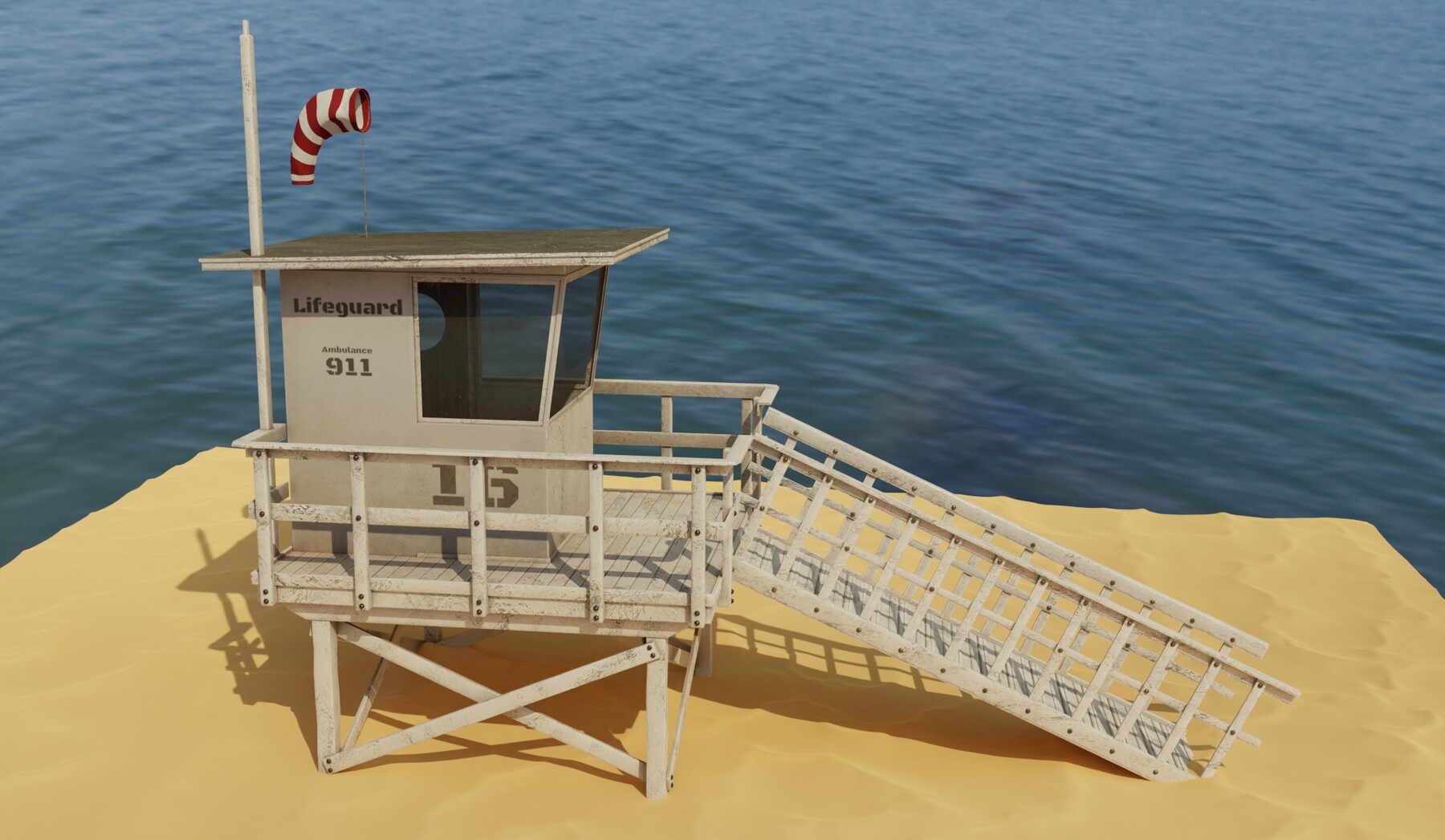 ArtStation - Baywatch house | Game Assets