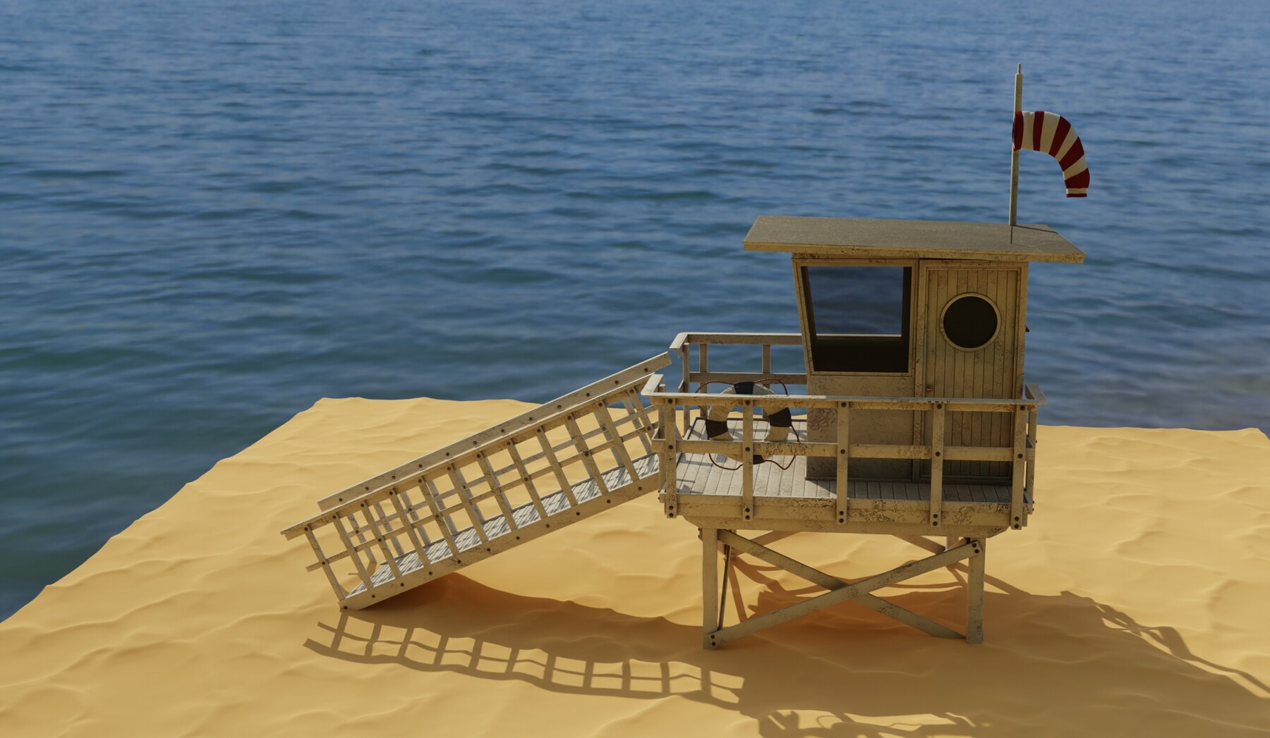 ArtStation - Baywatch house | Game Assets