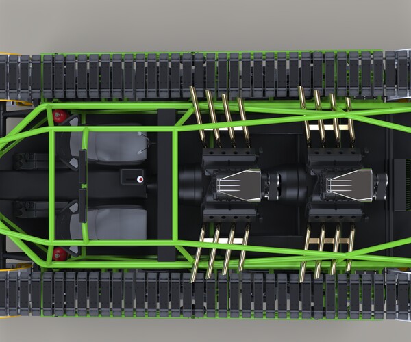 ArtStation - Concept tracked vehicle | Resources