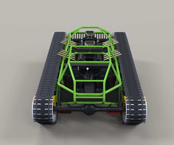 ArtStation - Concept tracked vehicle | Resources