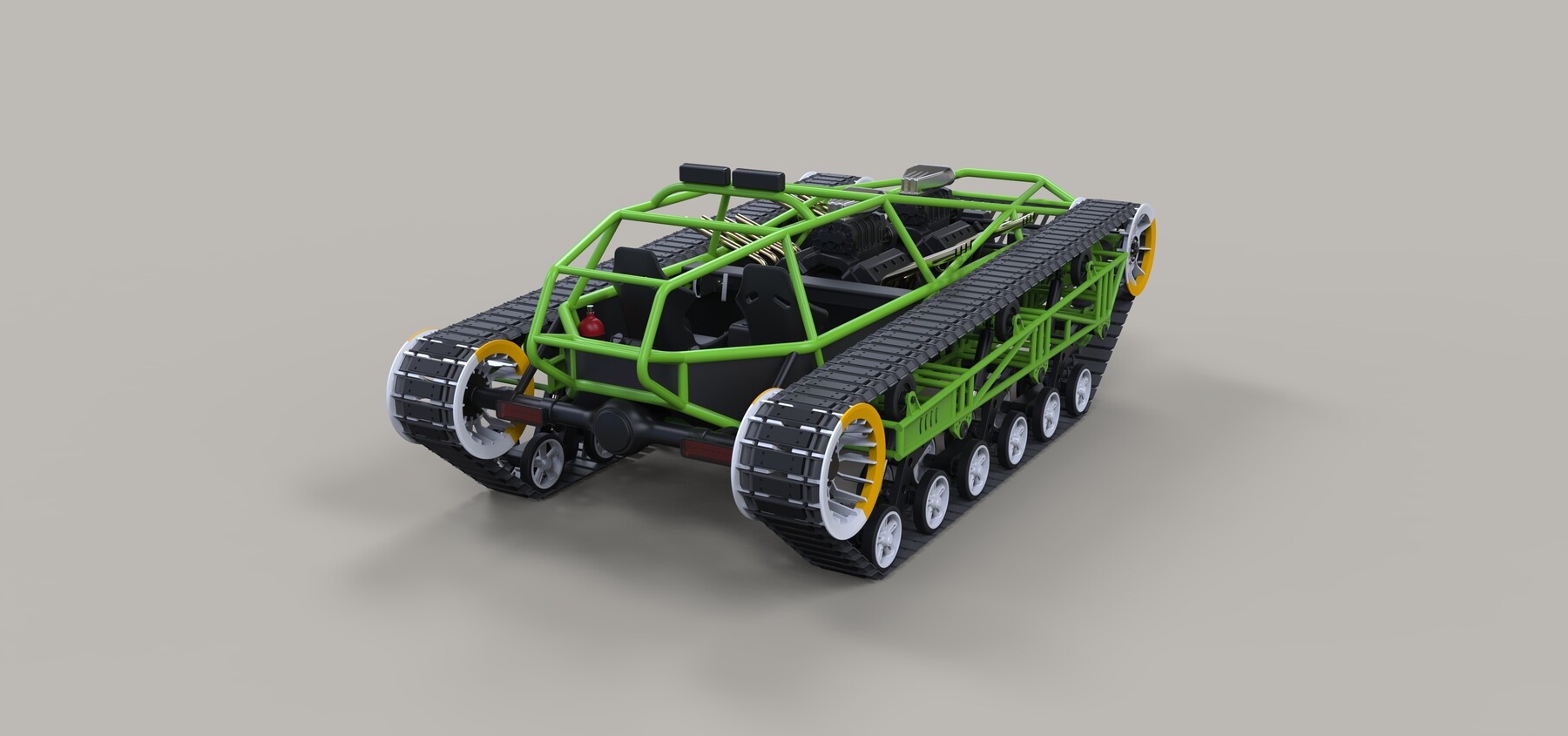 ArtStation - Concept tracked vehicle | Resources