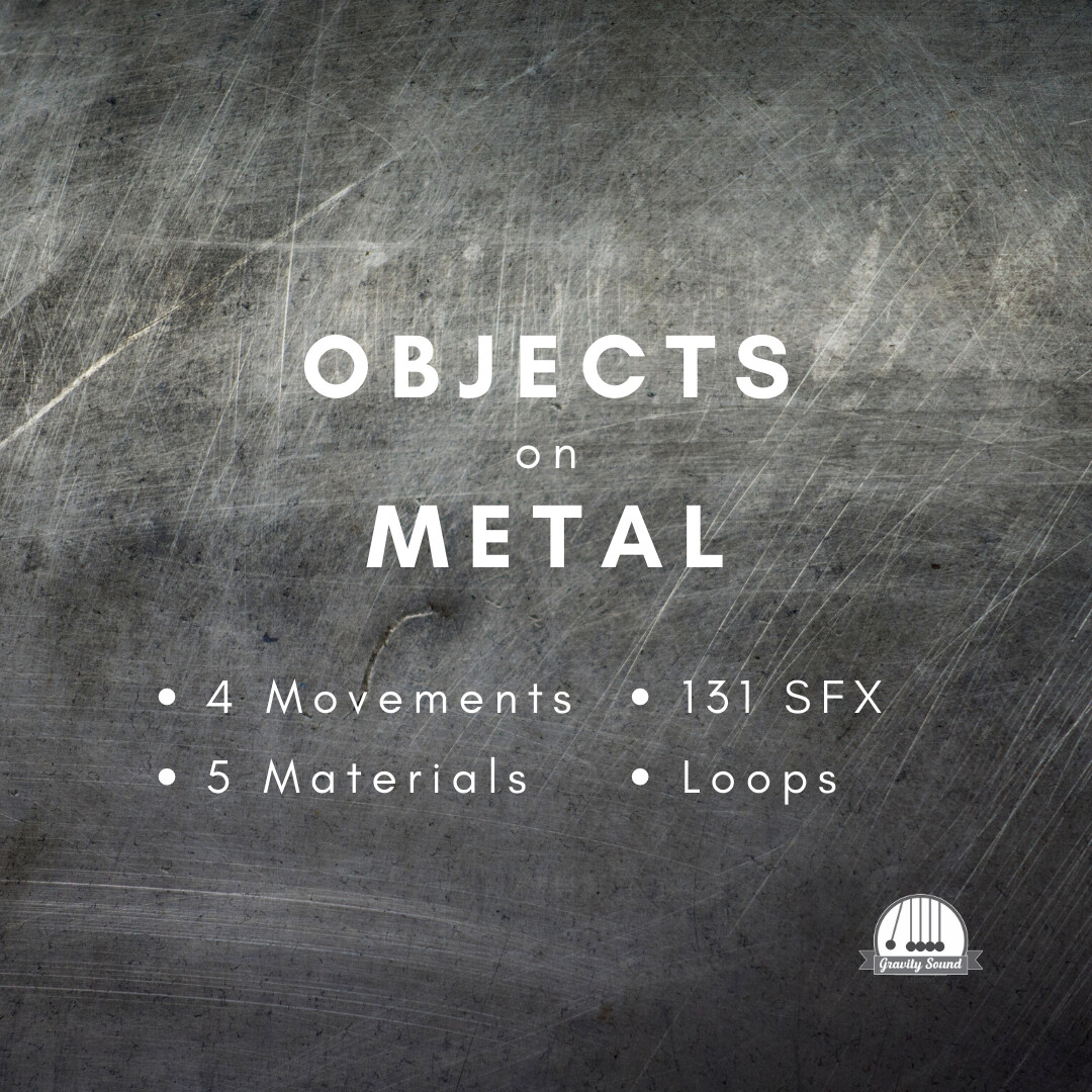 ArtStation - Objects on Metal | Game Assets