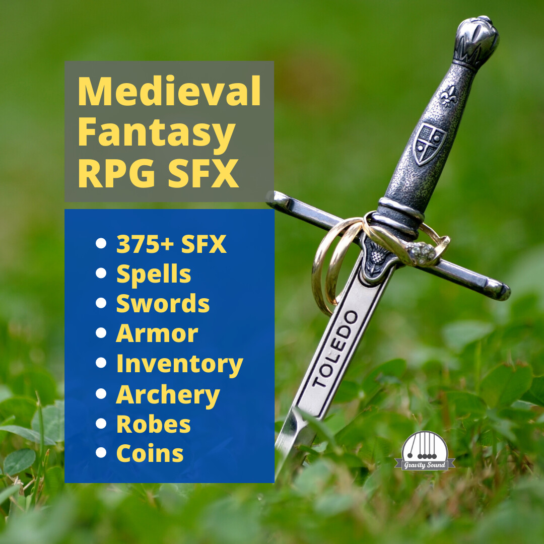 ArtStation - Medieval Fantasy RPG Sound Effects | Game Assets