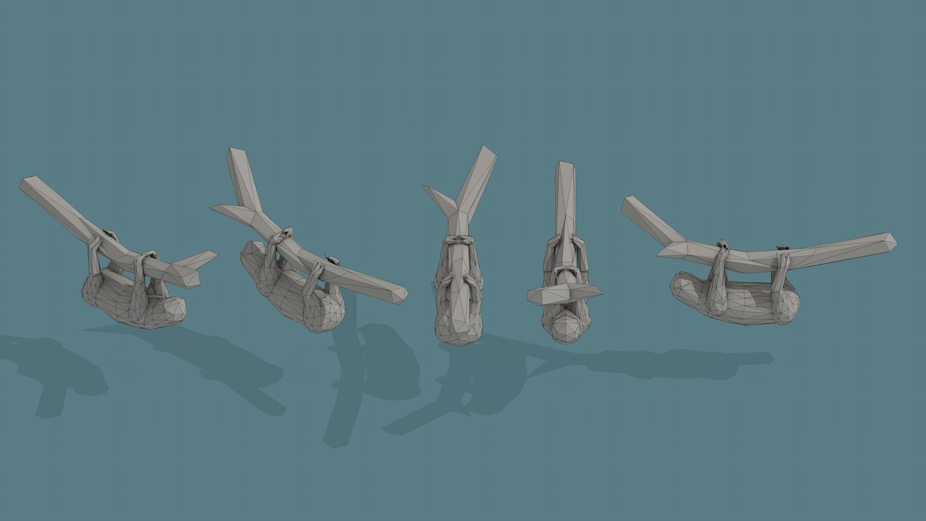 ArtStation - Low Poly Animal Isometric Icon Pack 02 | Game Assets