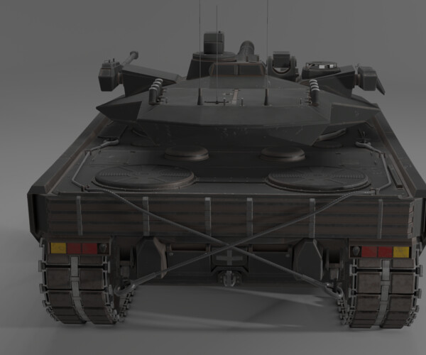 ArtStation - Modern MBT T-118 Jaguar | Game Assets