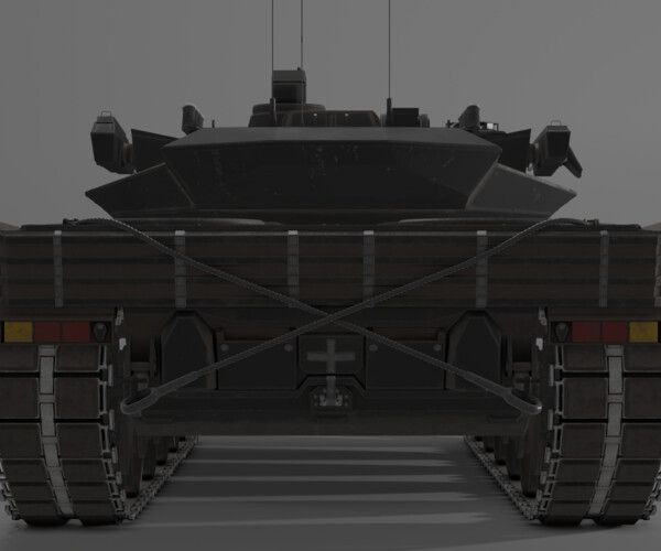 ArtStation - Modern MBT T-118 Jaguar | Game Assets