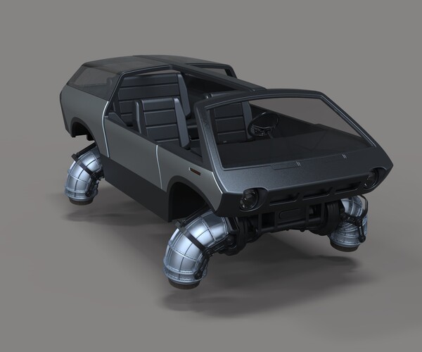 ArtStation - Flying jet car concept | Resources