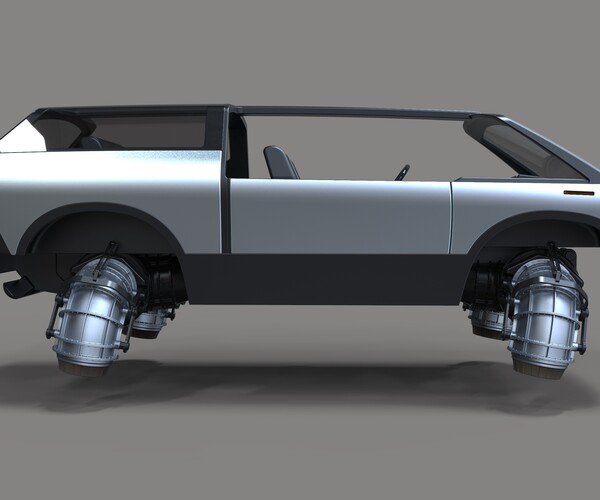 ArtStation - Flying jet car concept | Resources