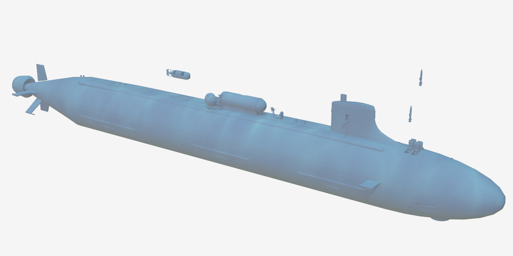 ArtStation - Virginia class 3d model | Resources