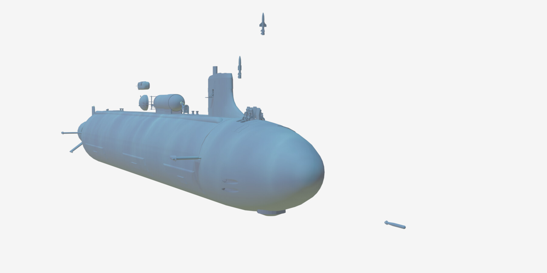 ArtStation - Virginia class 3d model | Resources